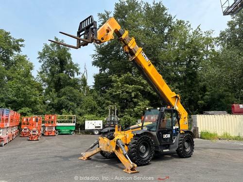 2015 JCB 510-56 56' 10,000 lbs Telescopic Reach Forklift Cab ...