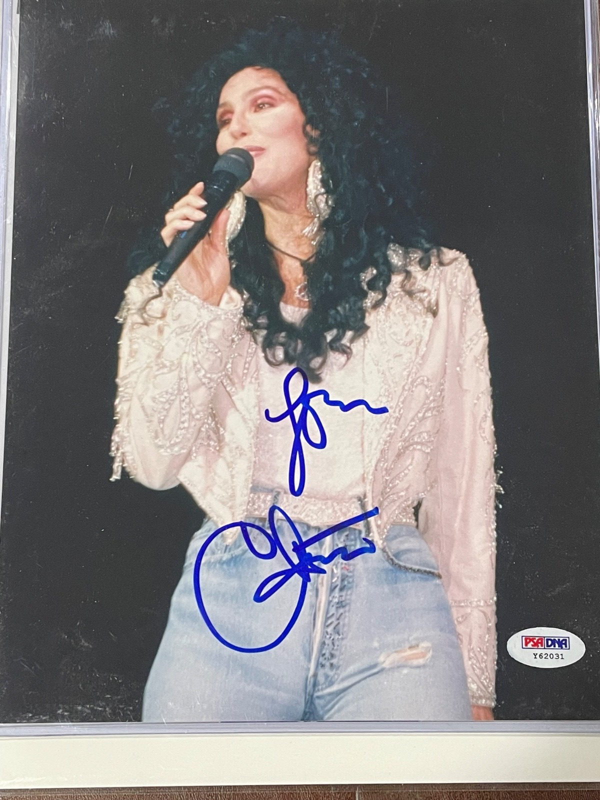 Cher Autographed 8 X 10 Photograph - AUTHENTICATED BY PSA/DNA AA32483 ...