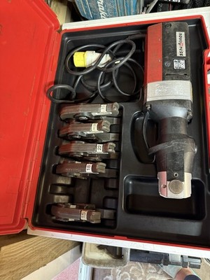 Novopress ECO 301 (110v) Geberit Press Gun With 15,18,22,28,35,mm | eBay UK