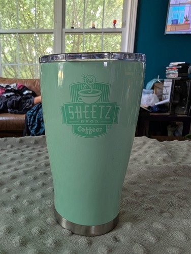 Sheetz Seafoam Green Insulated Tumbler With Slider Lid | eBay