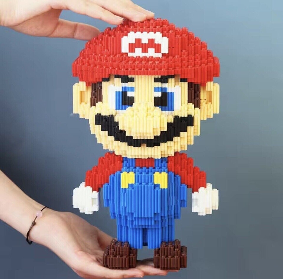 Super Mario Magic Blocks Set 1690 Pcs 3D DIY Mini Building Blocks Game ...