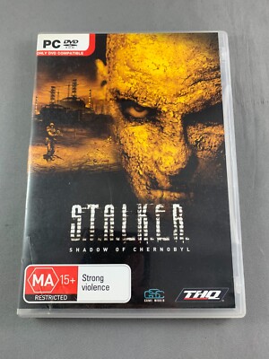 Stalker Shadow Of Chernobyl (2006) PC DVD ROM Computer Game Survival ...