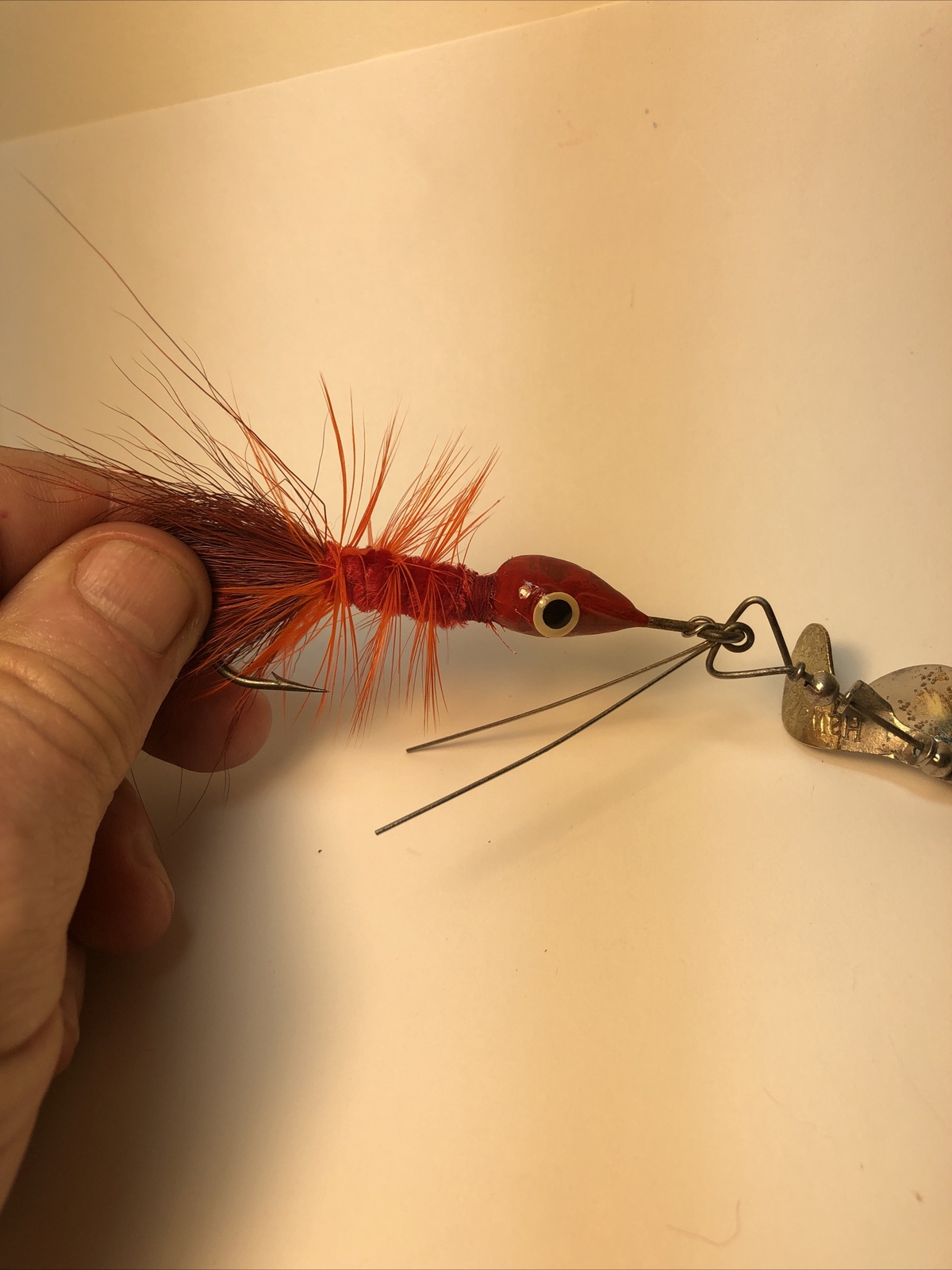 Vintage Lot F Hawaiian Fishing Lure Made Of Solid Metal Like All Foss ...