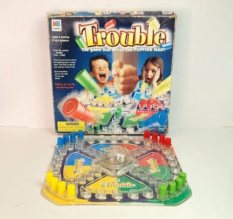 Trouble Game Pieces