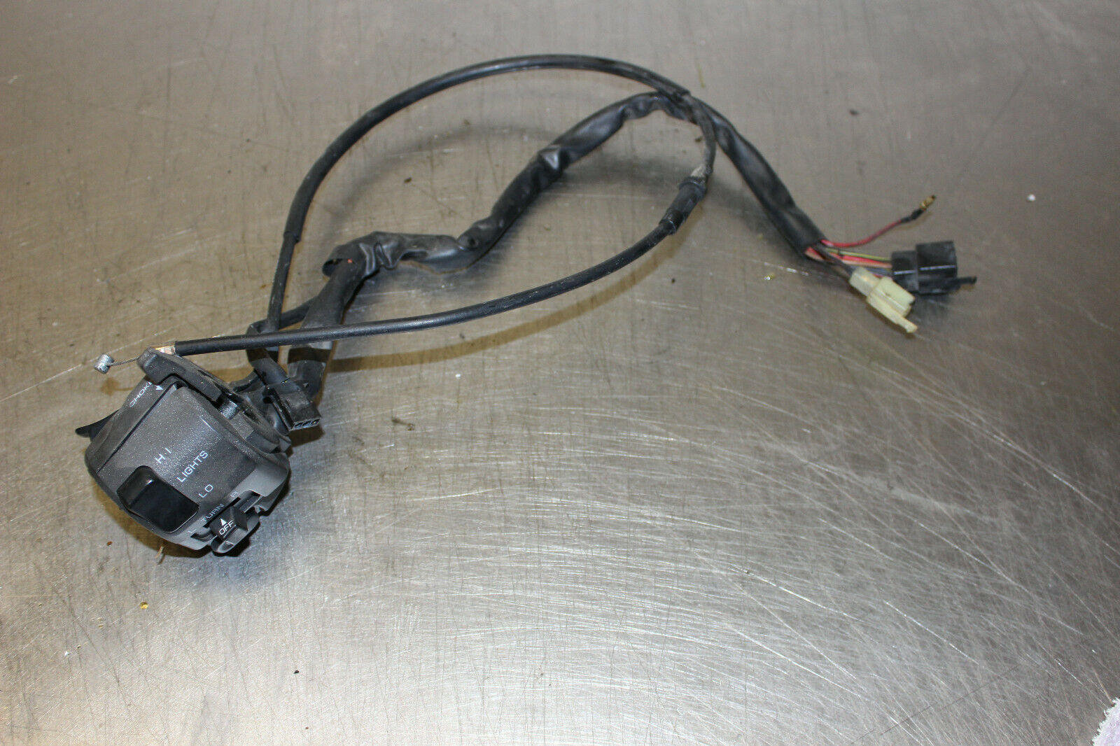 Kawasaki GPX600 R ZX600C Armature de Volant / Interrupteur à Gauche F2 ...