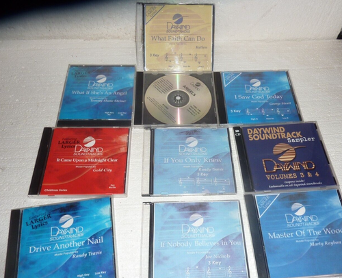 Daywind Soundtracks CDs Lot of 10 Contemporary Series Christian music ...