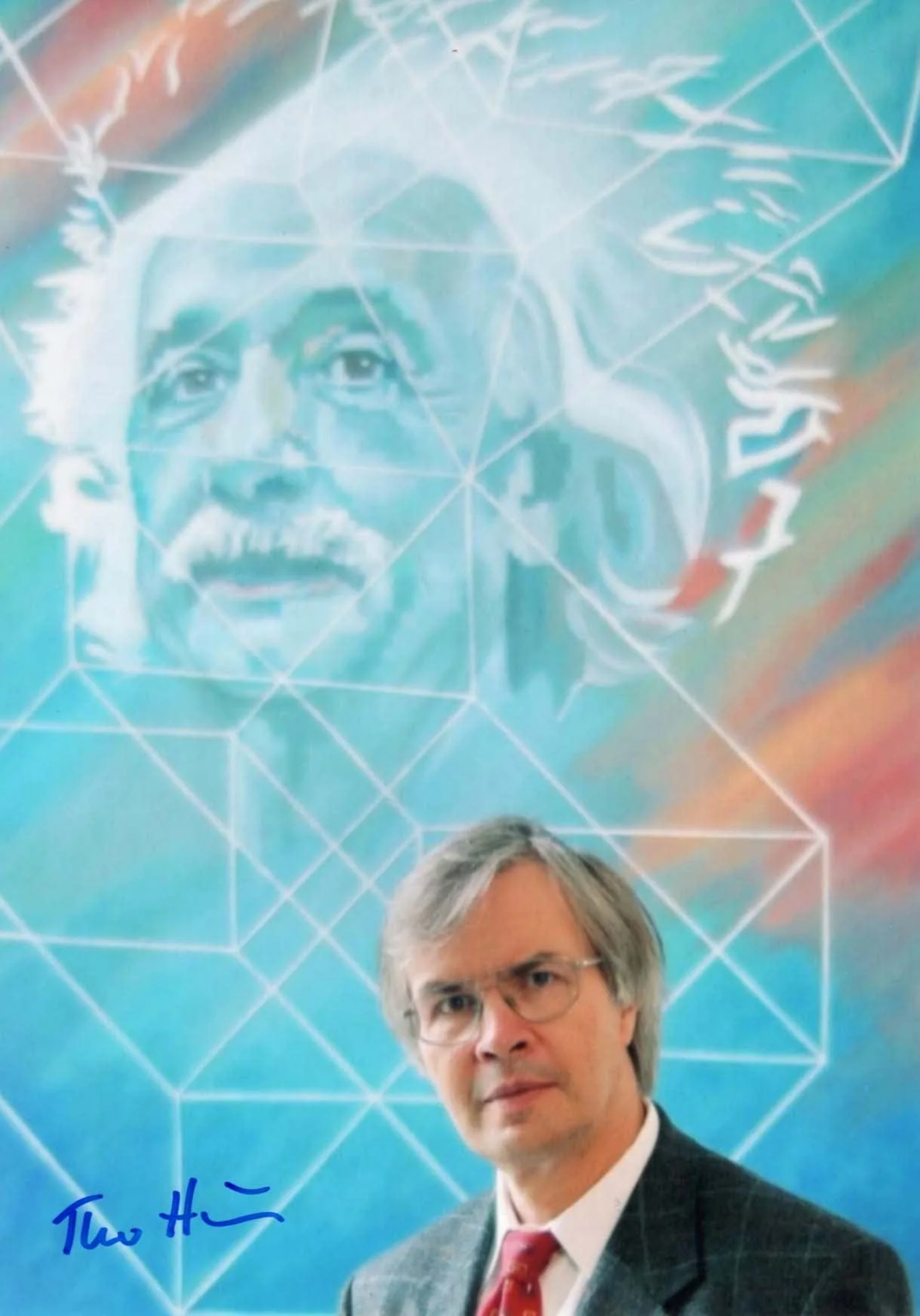 NOBEL PRIZE PHYSICIST Theodor W. Hänsch autograph, signed photograph | eBay