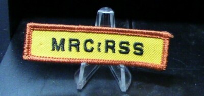 MRC: RSS Rocker Patch | eBay