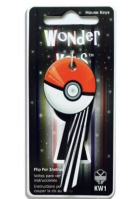 Anime Shaped Key Blank House Key SC1 Schlage 3D Painted Blank Wonder ...