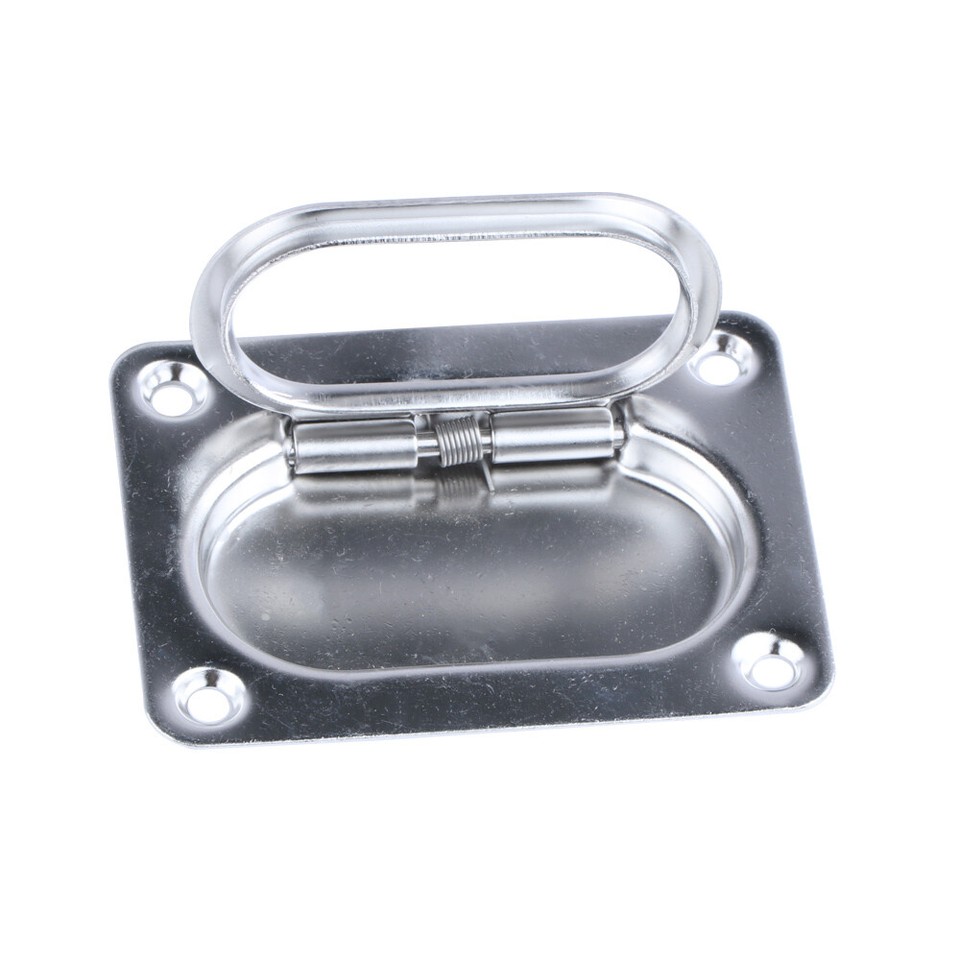 4X Stainless Steel Boat Deck Hatch Pull Flush Lift Boat Ring Hatches ...