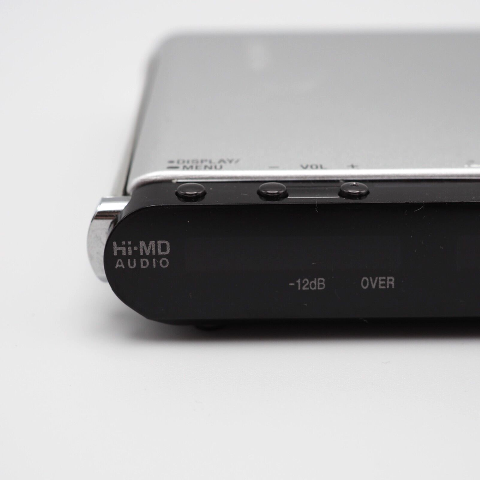 SONY MZ-RH1 Walkman Hi-MD MiniDisc Recorder/Player Tested w/New Hi-MD ...