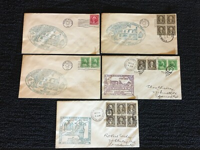 George Washington Stamps on Bicentennial Commission Envelopes 1932 | eBay
