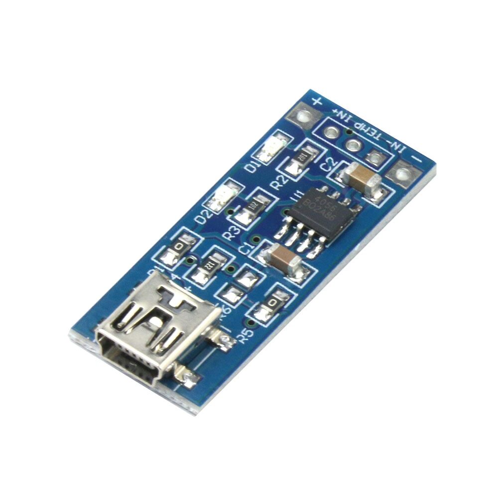 2PCS 5V Mini USB 1A Lithium Battery Charging Board Charger Module 4V-8V ...