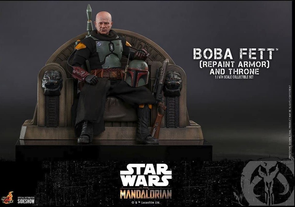 Star Wars Mandalorian TMS056 Boba Fett Repaint Armor Throne ...
