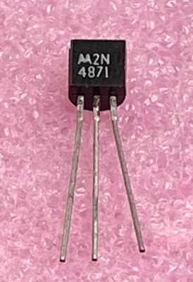 Motorola 2N4871 PN Unijunction UJT transistor package TO-92 | eBay