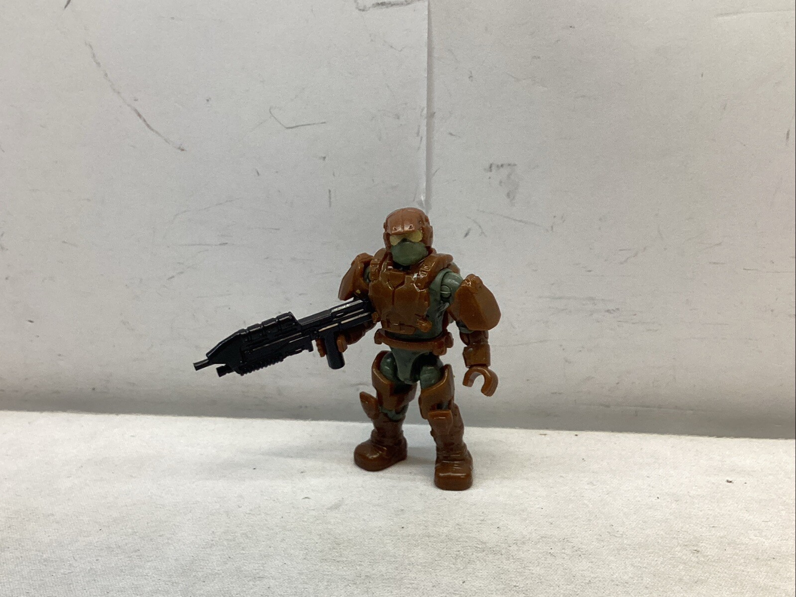 Mega Bloks HALO COPPER UNSC MARINE (DELTA SERIES) w/ assault rifle ...