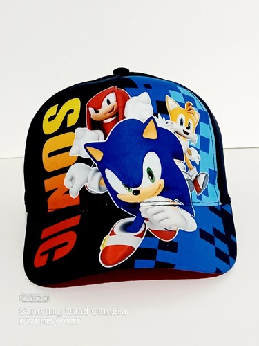 Sonic The Hedgehog Knuckles Tails Strapback Baseball Cap Hat Youth Sega ...