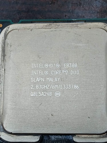 Intel Core 2 Duo E8300 2,83 GHz Socket 775 SLAPN | eBay