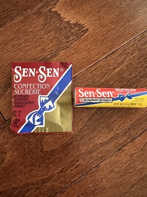 SEN SEN VINTAGE CANDY MINTS LICORICE BREATH FRESHENER 1 PACKET/1 ROLL ...