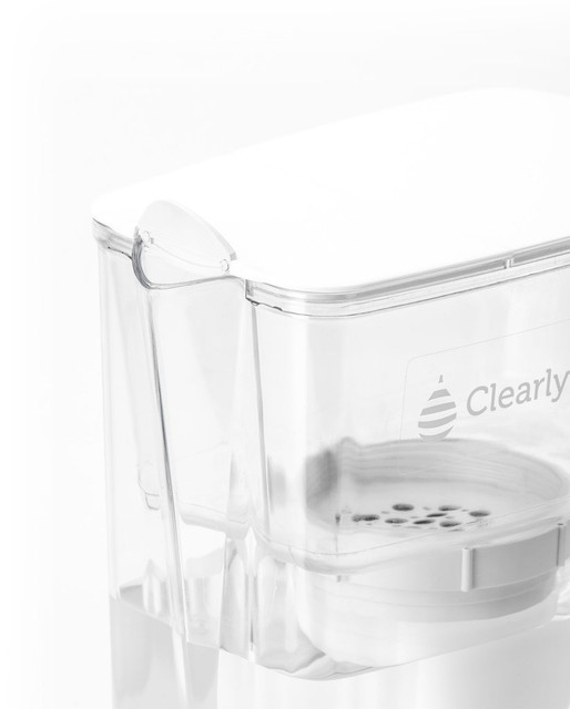 Clearly Filtered Clean Water Filter Pitcher With 4 Filters for sale ...
