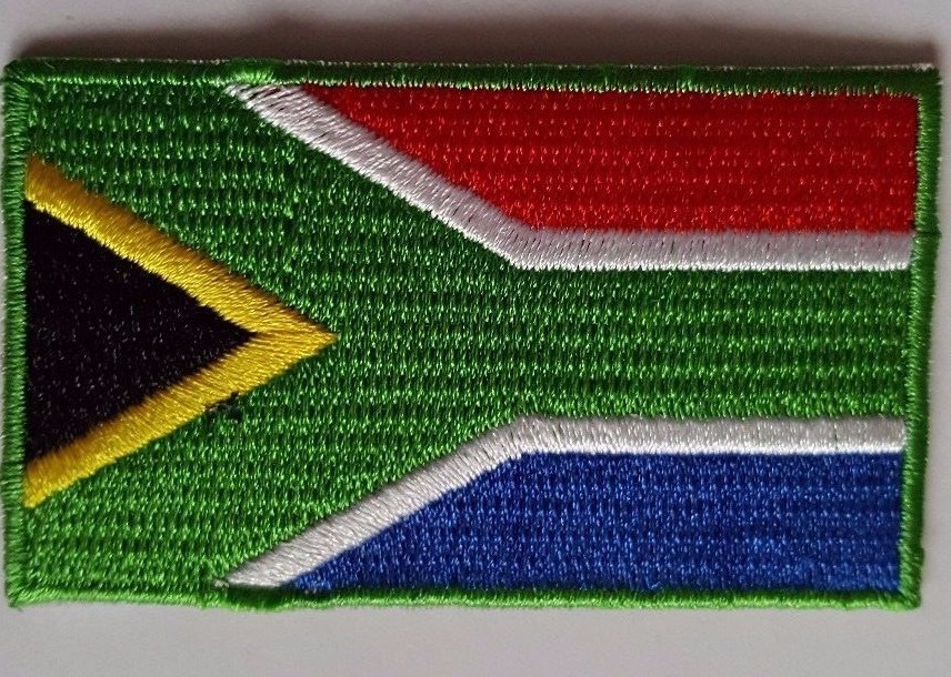 National Country Flag Patch | Iron-On/Sew-On Embroidered Cloth Patch ...