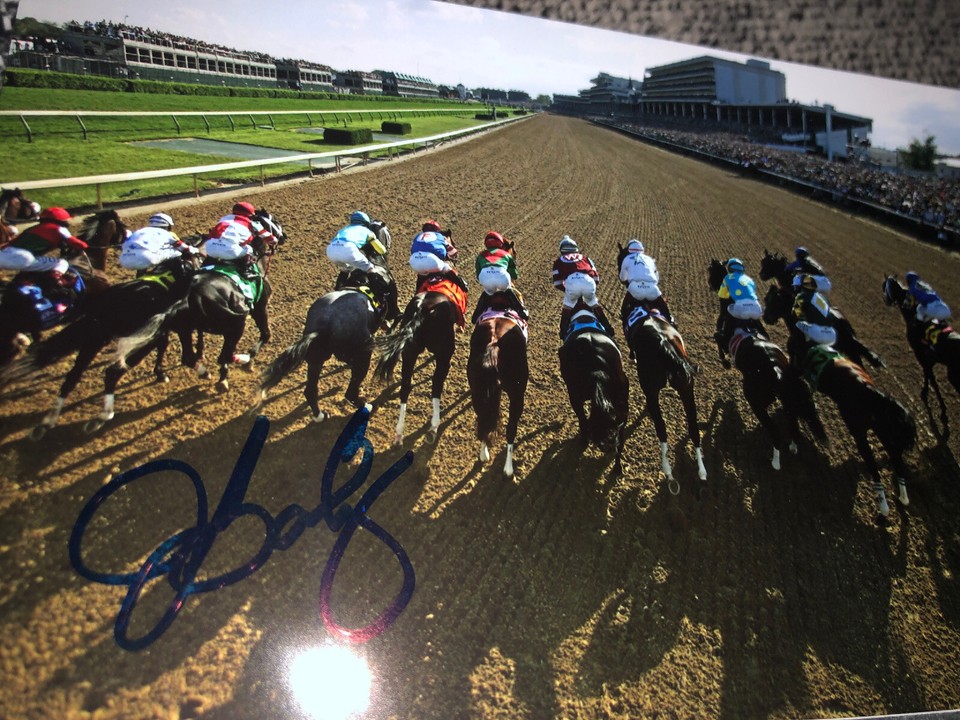 Jockey Jerry Bailey Signed 4x6 Photo Autographed Horse Racing | eBay