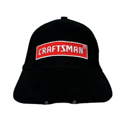 Craftsman Tools Baseball Cap Hat w/ LED lighted Brim Adjustable | eBay