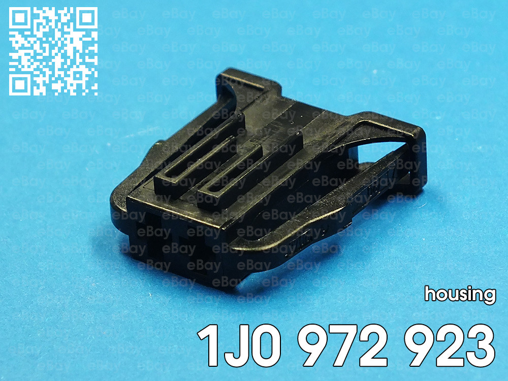 Audi VW Skoda Seat genuine connector housing 1J0972923 (1J0 972 923) | eBay