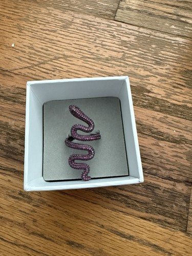 Authentic Taylor Swift reputation Era Purple Snake Ring, Official ...