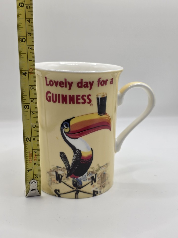 Guinness “Lovely Day for a Guinness” Fine China Mug – Toucan Design–Box ...
