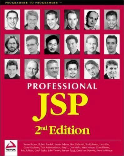 Professional Ser.: Java Server Pages by Robert Burdick, Ben Galbraith, Darko Cokor, Simon Brown ...