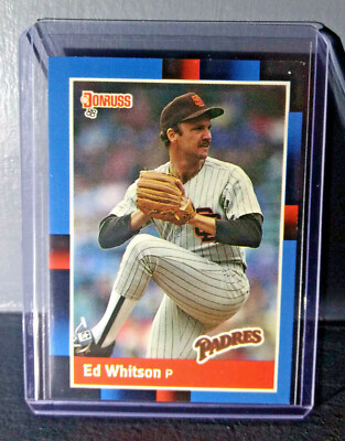 1988 Ed Whitson Donruss #81 Baseball Card | eBay