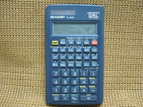 Sharp EL 520 L Calculator | eBay
