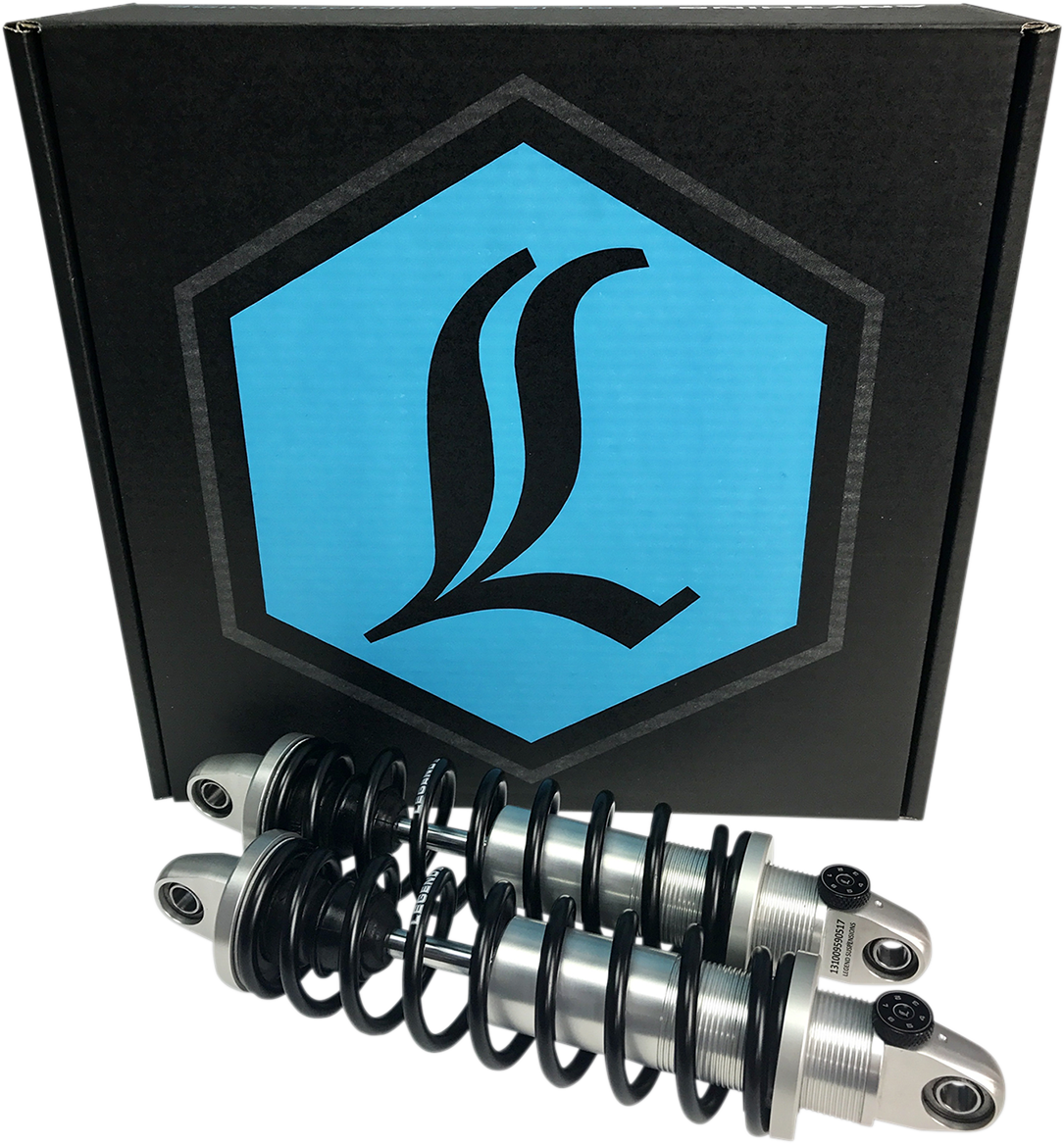 LEGEND Revo-A Adjustable 12" HD Rear Shocks for 1999+ Harley FL models ...