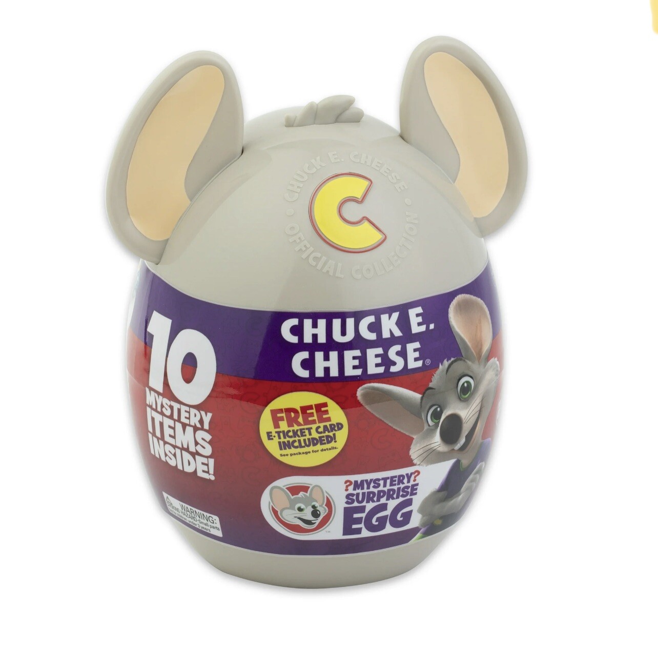 Chuck E Cheese Surprise Egg | eBay
