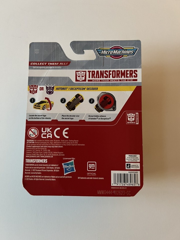 Micro Machines Transformers 2-Pack #004 Elita-One And Sideswipe Series ...