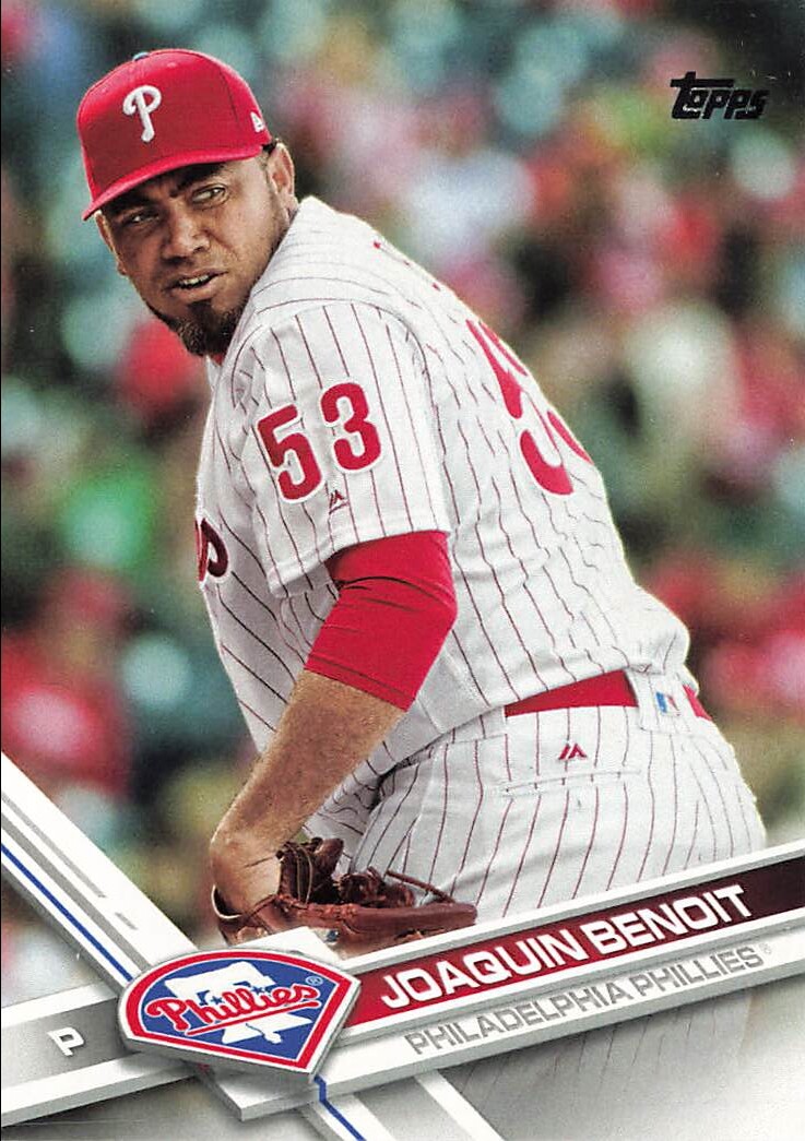 2017 Topps Update #US72 Joaquin Benoit Philadelphia Phillies | eBay