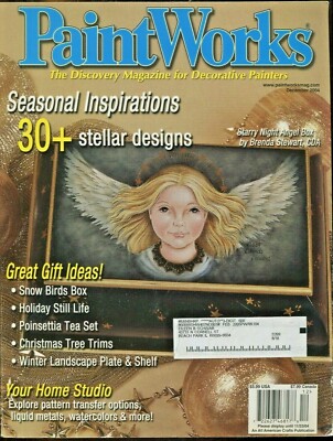 #104 PaintWorks Magazine December 2004 Decorative Tole Painting | eBay