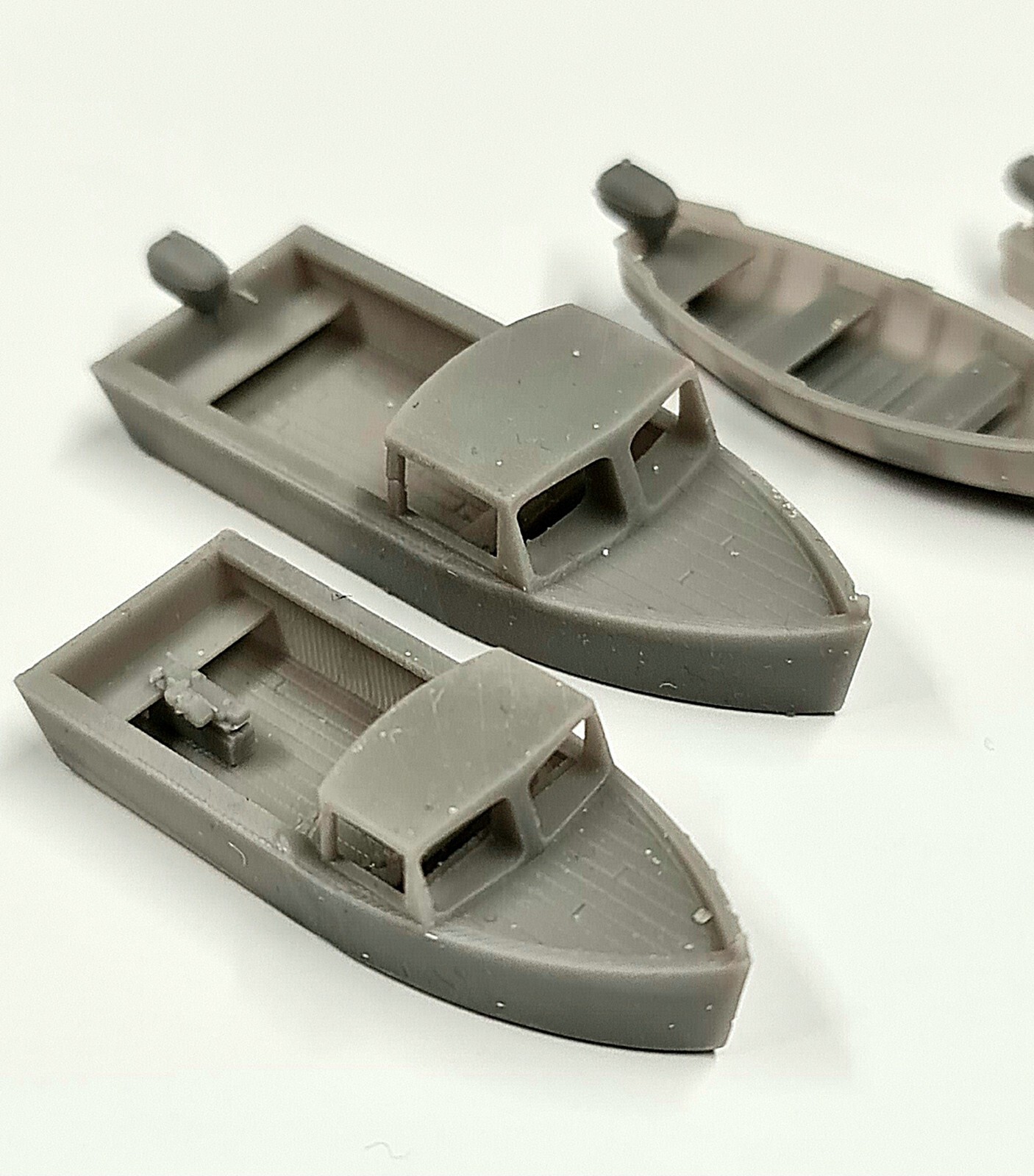 00 Gauge 1/76 Scale 5 Piece Boat Set Resin Printed | eBay UK