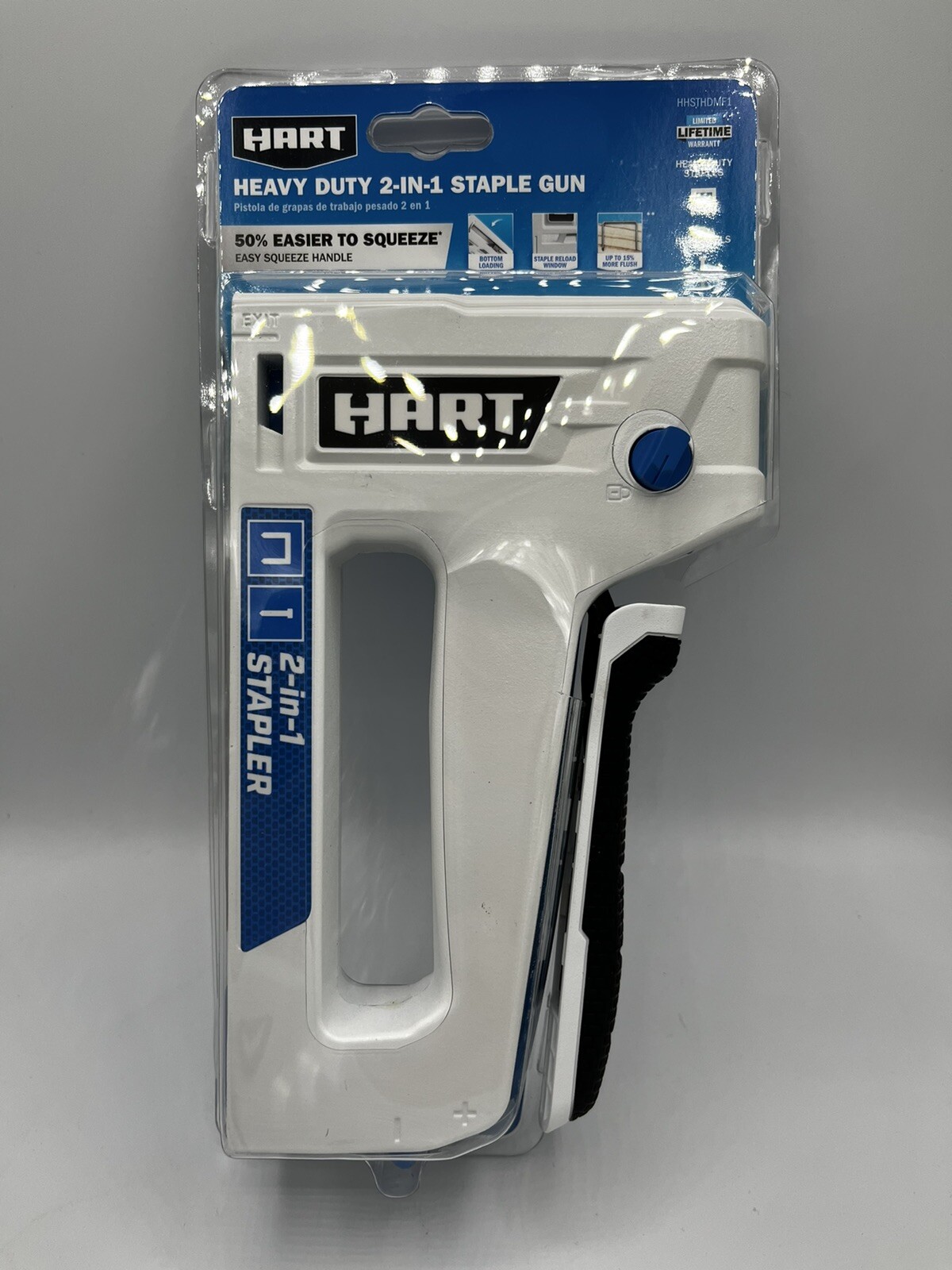 HART Heavy Duty 2-in-1 Staple Gun ,EASY TO SQUEEZE | eBay