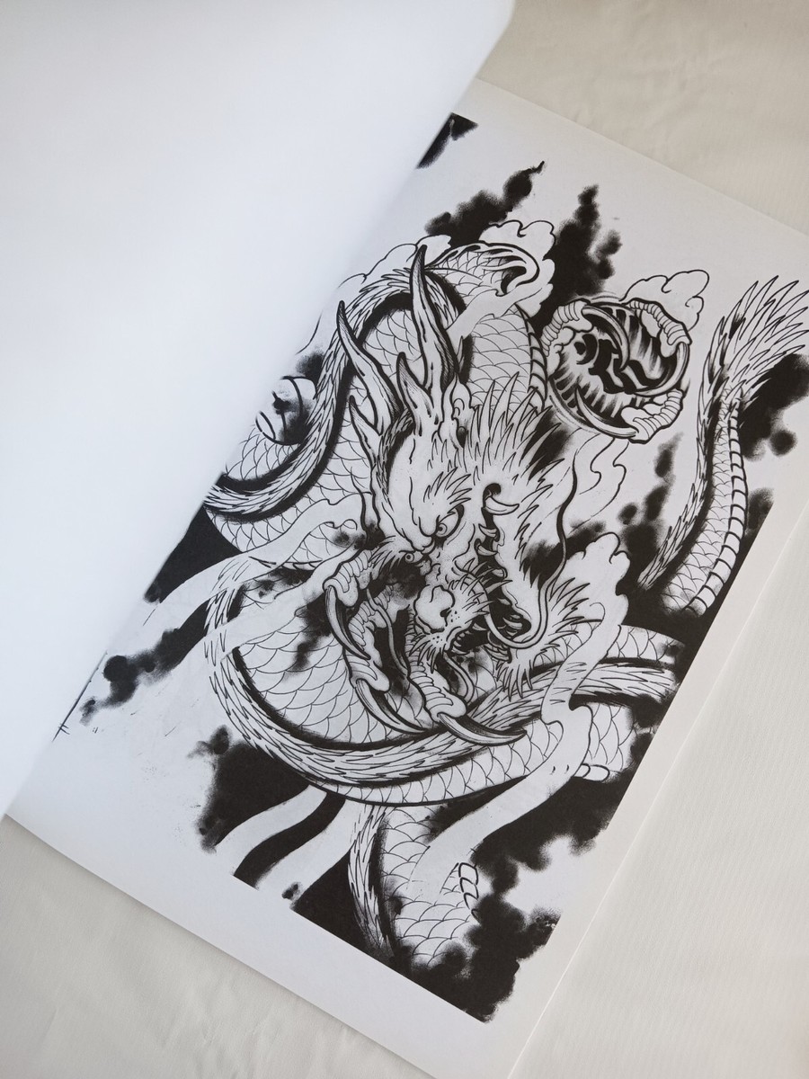 Japanese Traditional Tattoo Flash Outlines