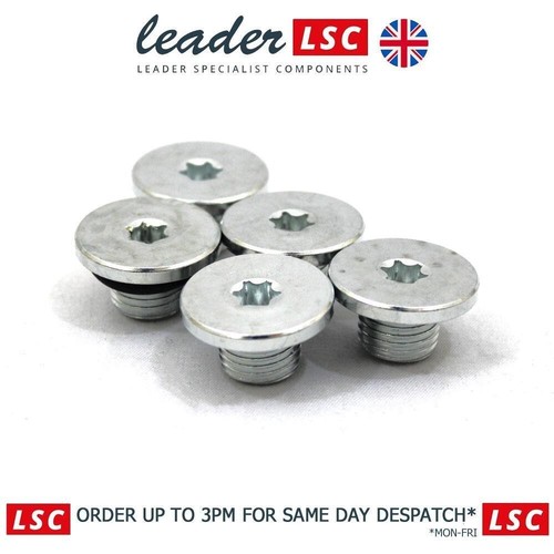 5x Oil Pan Sump Drain Plug Vauxhall Astra G Mk4 1998 to 2004 NEW ...