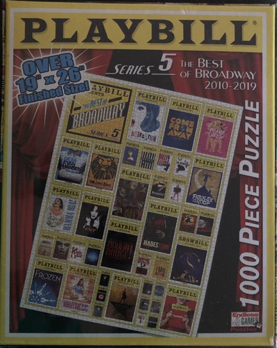Playbill Broadway Cover Jigsaw Puzzle - 1000 Piece Series 5 2010-2019 ...