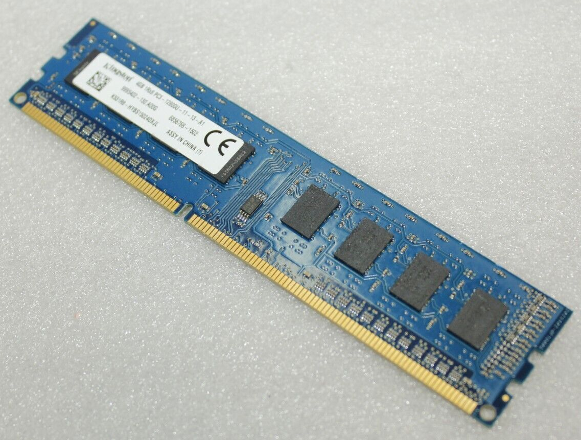 KIngston 4GB DDR3 1Rx8 PC3-12800U Desktop Memory Ram 9995402-130.A00G ...