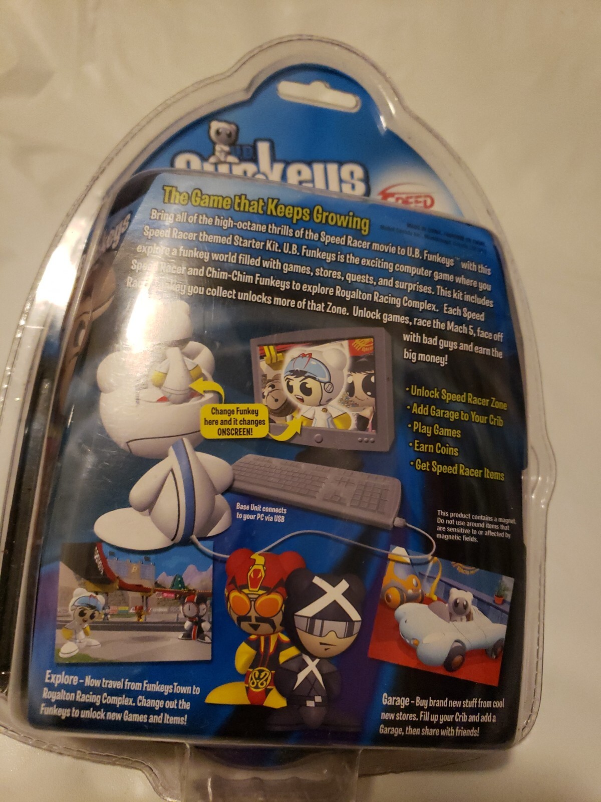 Mattel Speed Racer Funkeys Starter Kit | eBay