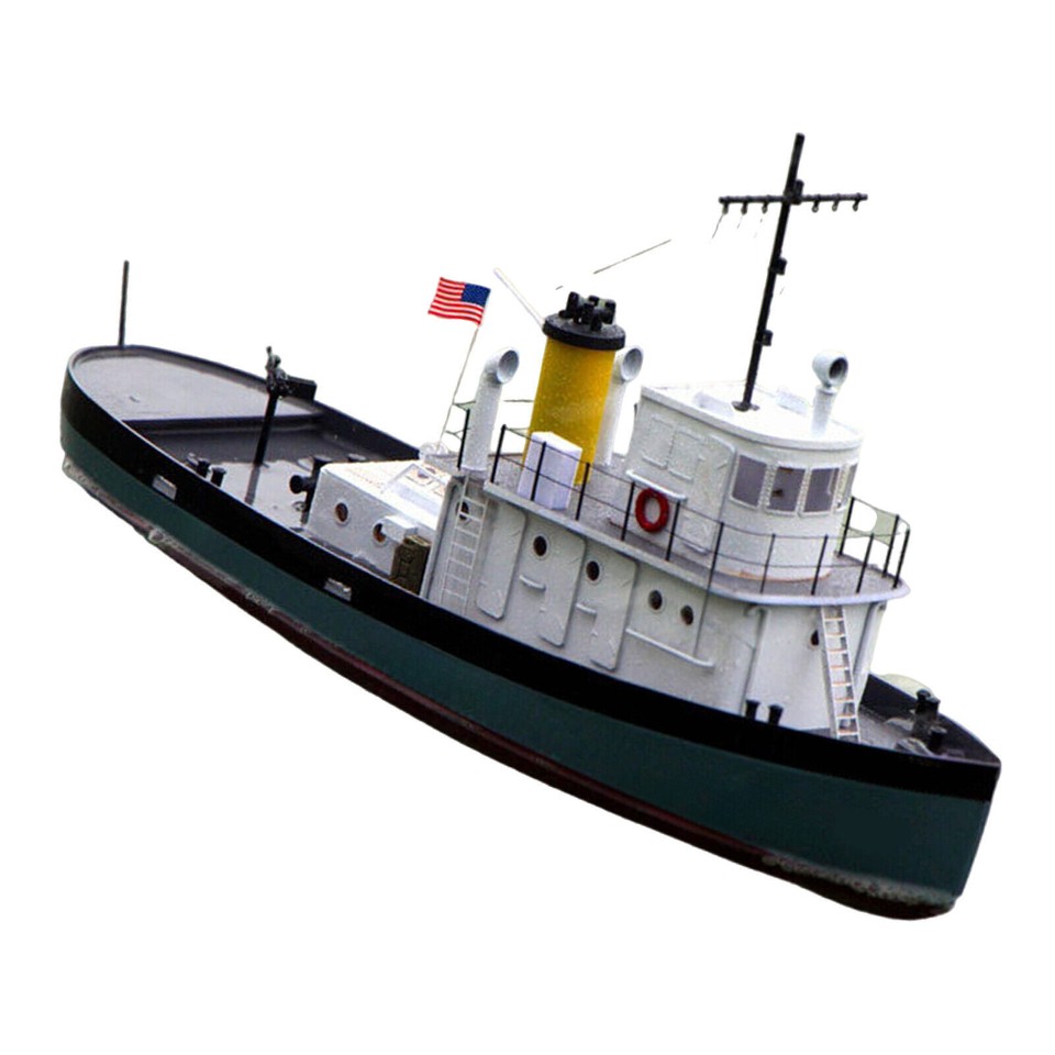 1/96 Scale 308 mm RC Model Kits Tug Working Boat DIY Adult Model | eBay