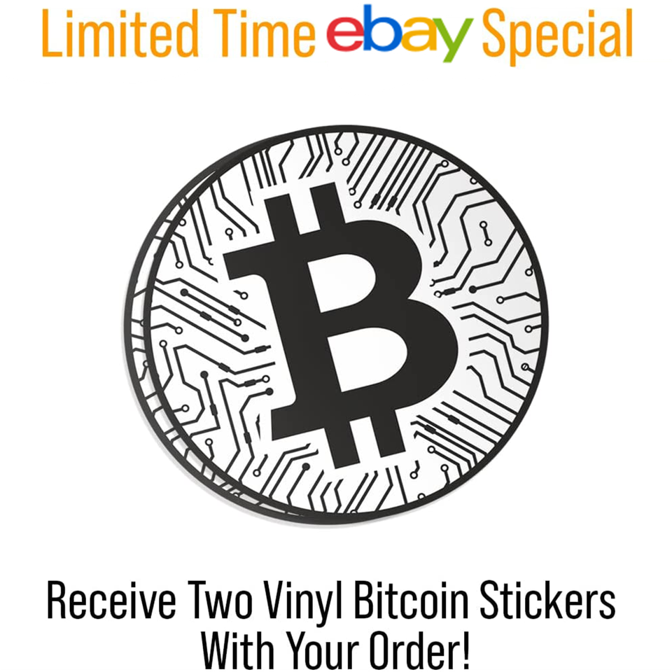 Bitcoin Physical Crypto Coin Commemorative Cryptocurrency with ...