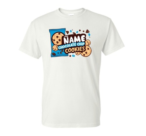 Chocolate Chip Cookies Gift Set Includes Socks Custom T Shirt Snack IN ...