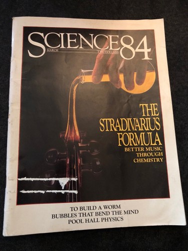 Science84 Magazine March 1984 Science 84 | eBay