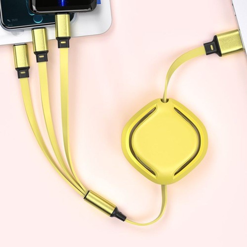 Quick Charge Cord Usb Charging Cable Keychain Cable Retractable ...